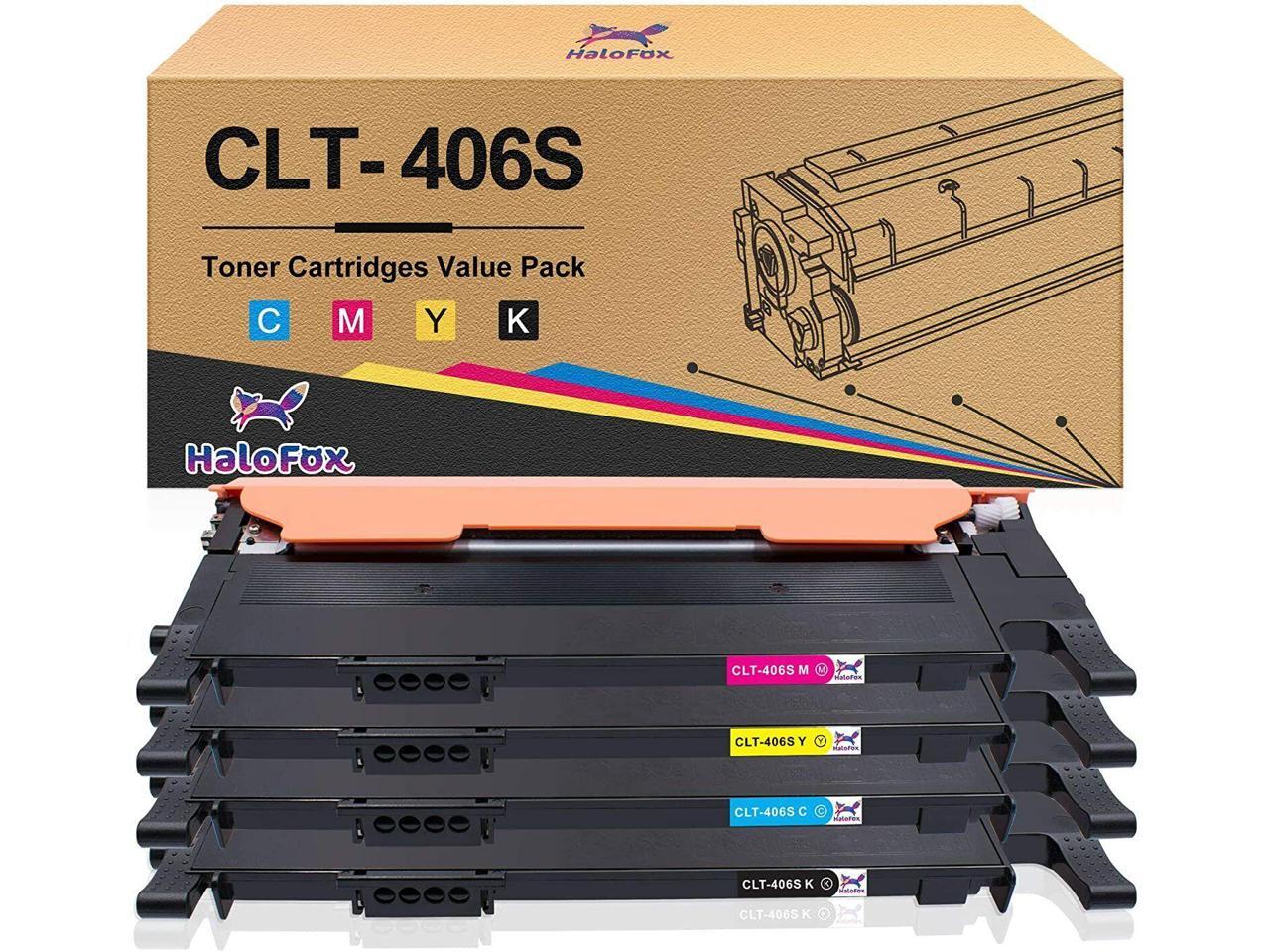 4 pk Color Toner for Samsung CLT-406 K406S C406S M406S Y406S Xpress C410W C460FW - Newegg.com