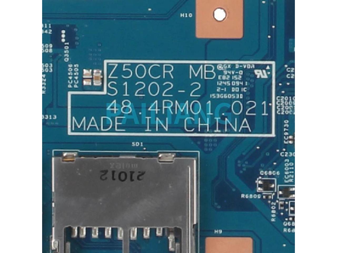 Laptop motherboard For SONY MBX-266 SLJ8C Mainboard A1903001A S1202-2 ...