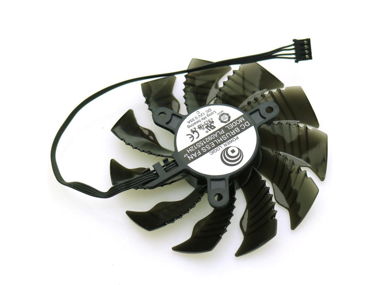 PLA09215S12H PLA09215B12H 12V 0.55A 86mm 4Pin For Gigabyte GTX970 ...