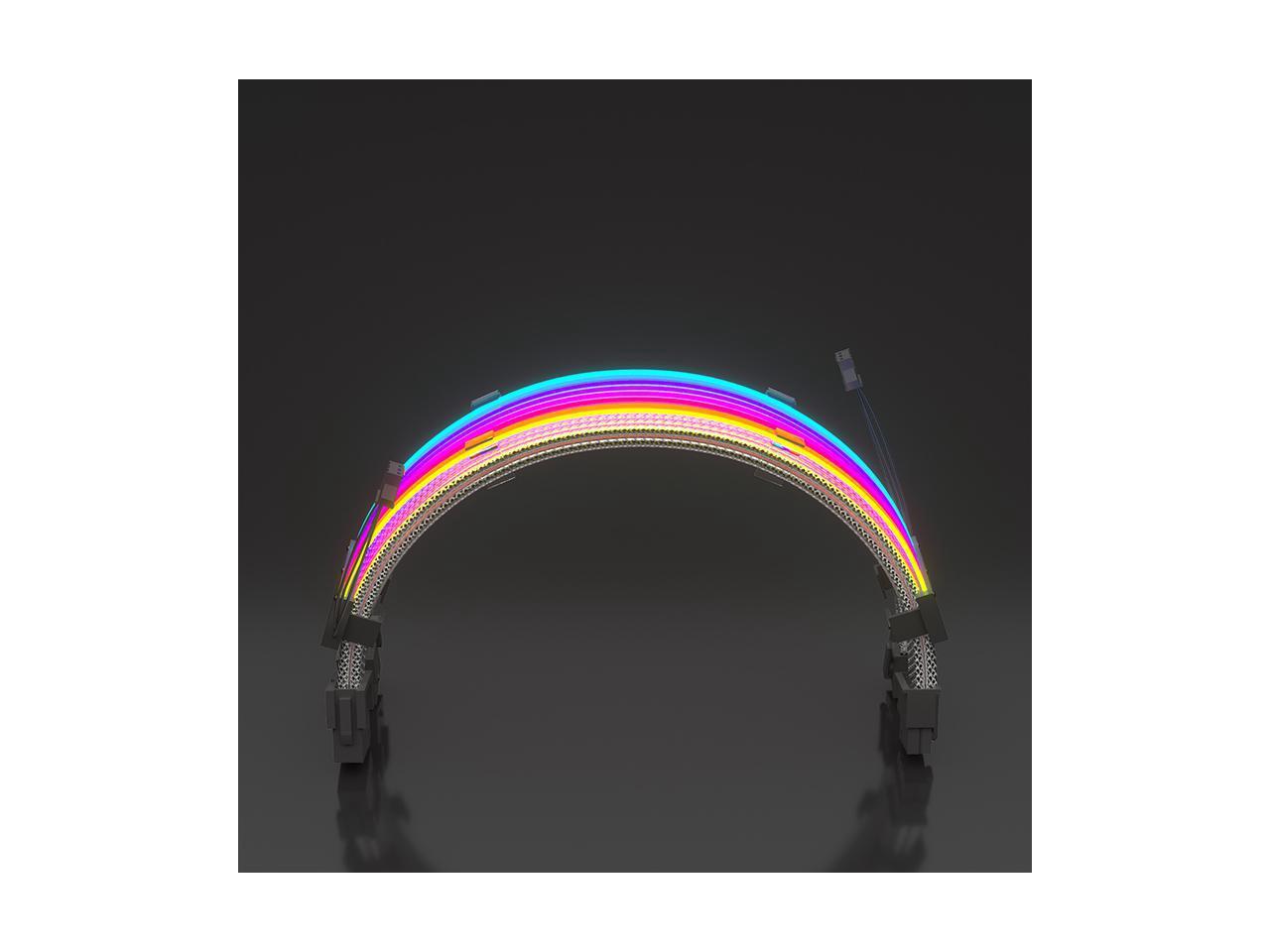 SAMA 2x8 Pin ARGB Extension Cable Lighting PCB Board 5V 3pin Connoctors ...