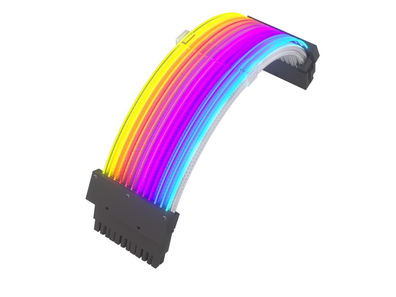 SAMA 24 Pin ARGB Extension Cable Lighting PCB Board 5V 3pin Connoctors ...