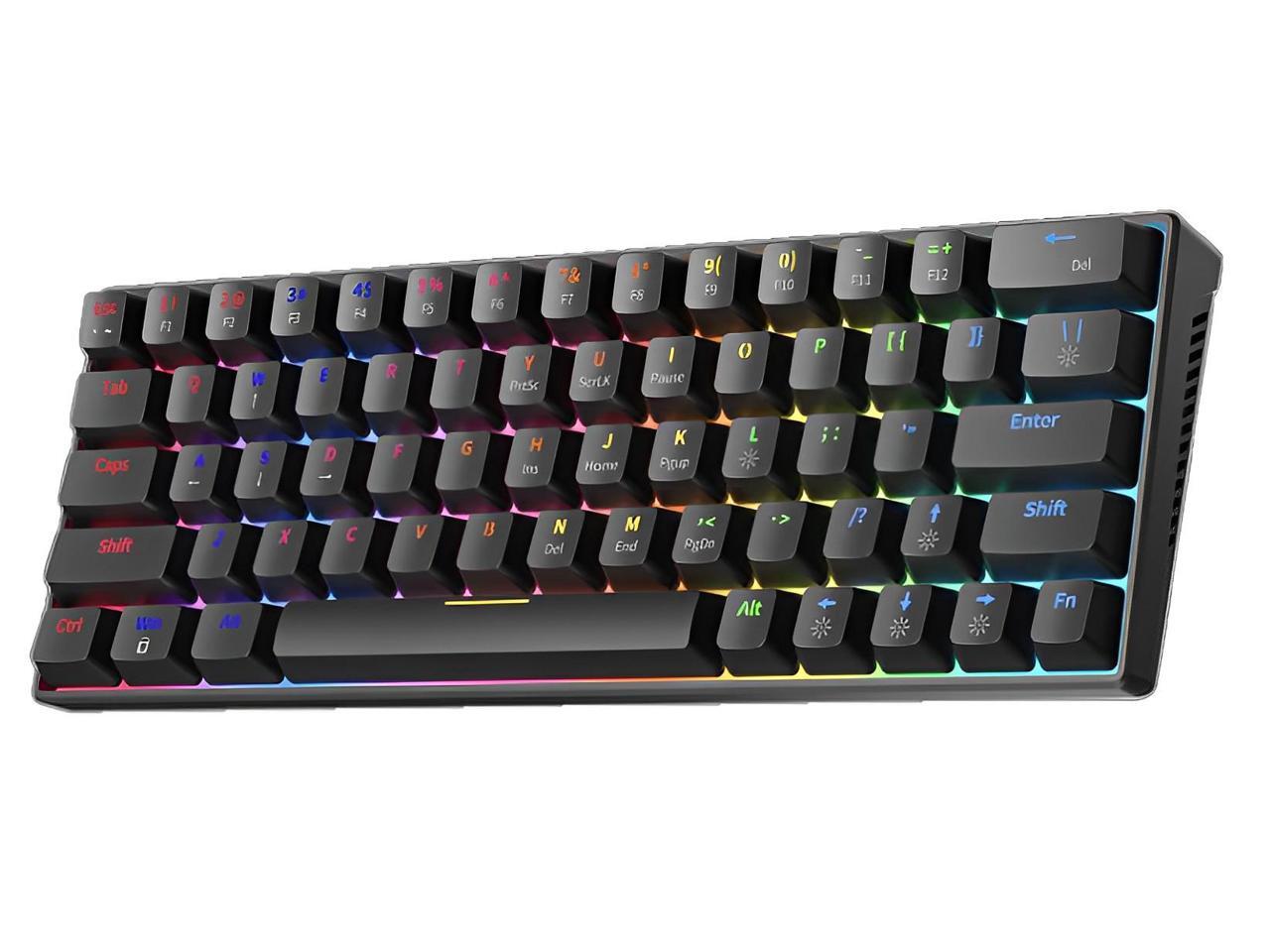 SAMA Wired Keyboard Z-6406 Mini Mechanical Blue or Red Axis Game ...