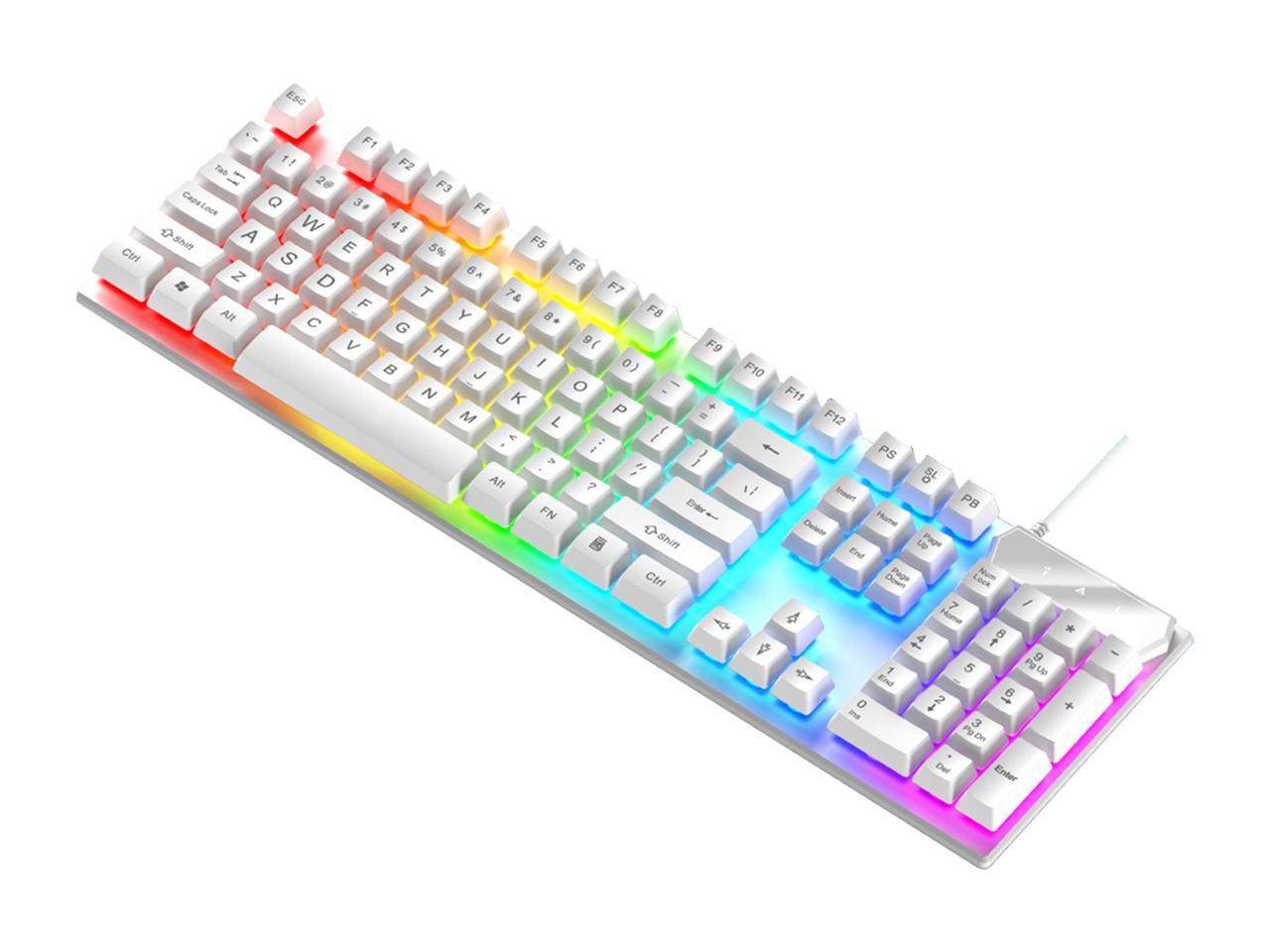 SAMA Wired Keyboard Z-GX50 Gaming Keyboard (character + gap)Rainbow ...