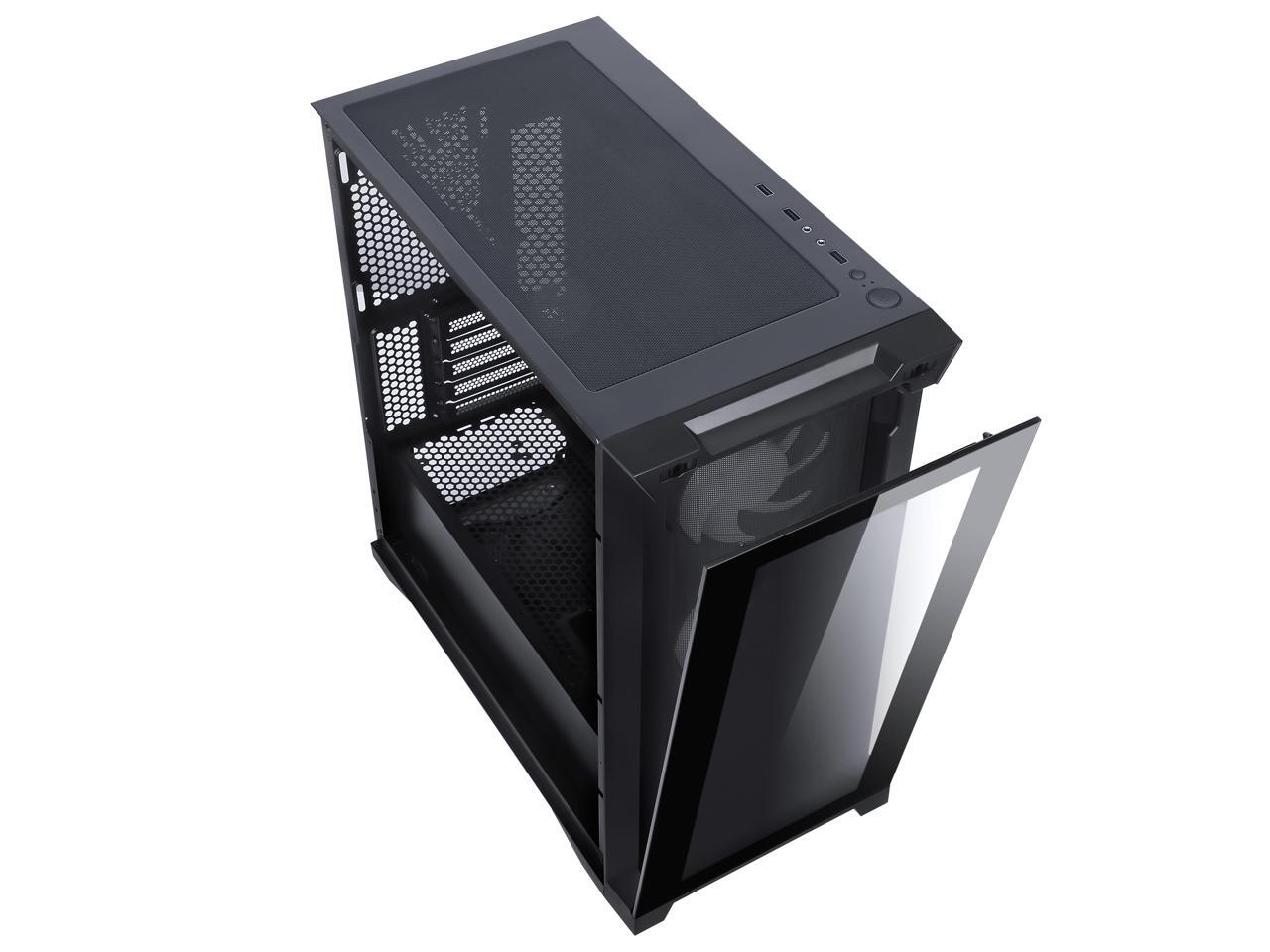 SAMA AM07 Tempered Glass Micro-ATX Mid Tower Gaming Computer Case ...