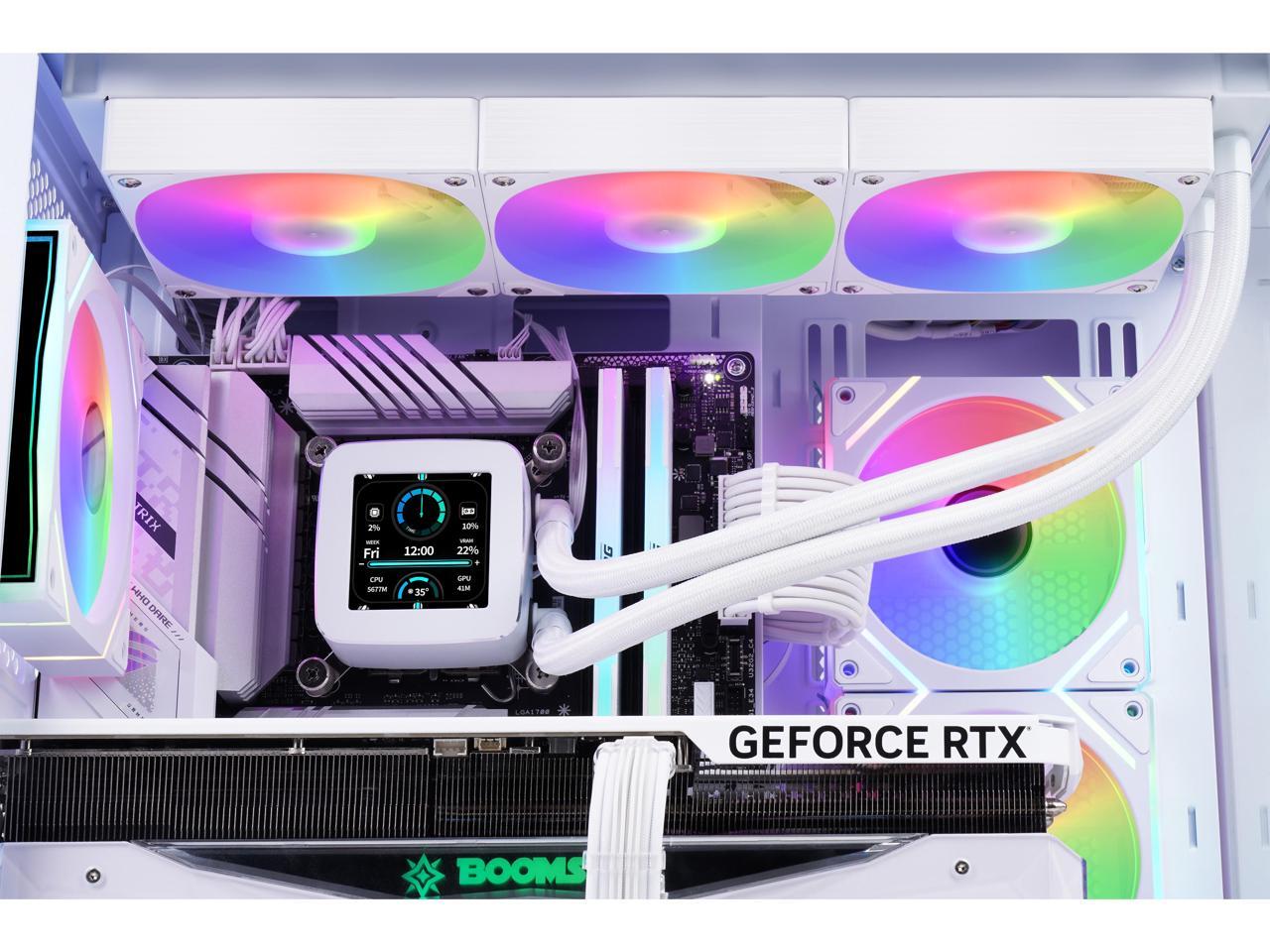 SAMA LD360 AIO 360mm Liquid Cooler 2.8 inch Screen LCD Display High ...