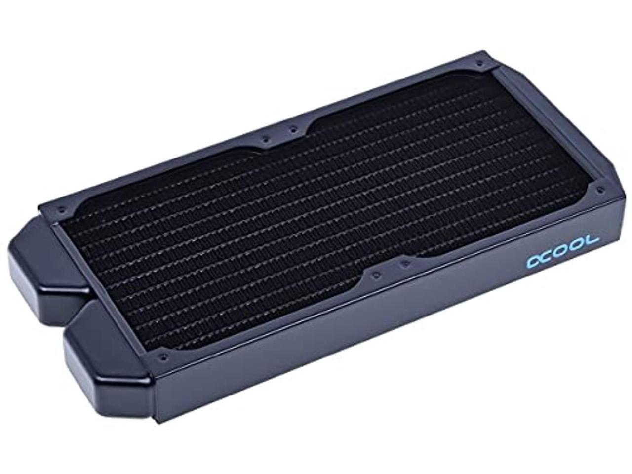 Alphacool NexXxos ST30 Full Copper Radiator 240, 120mm x 2, Dual Fan ...