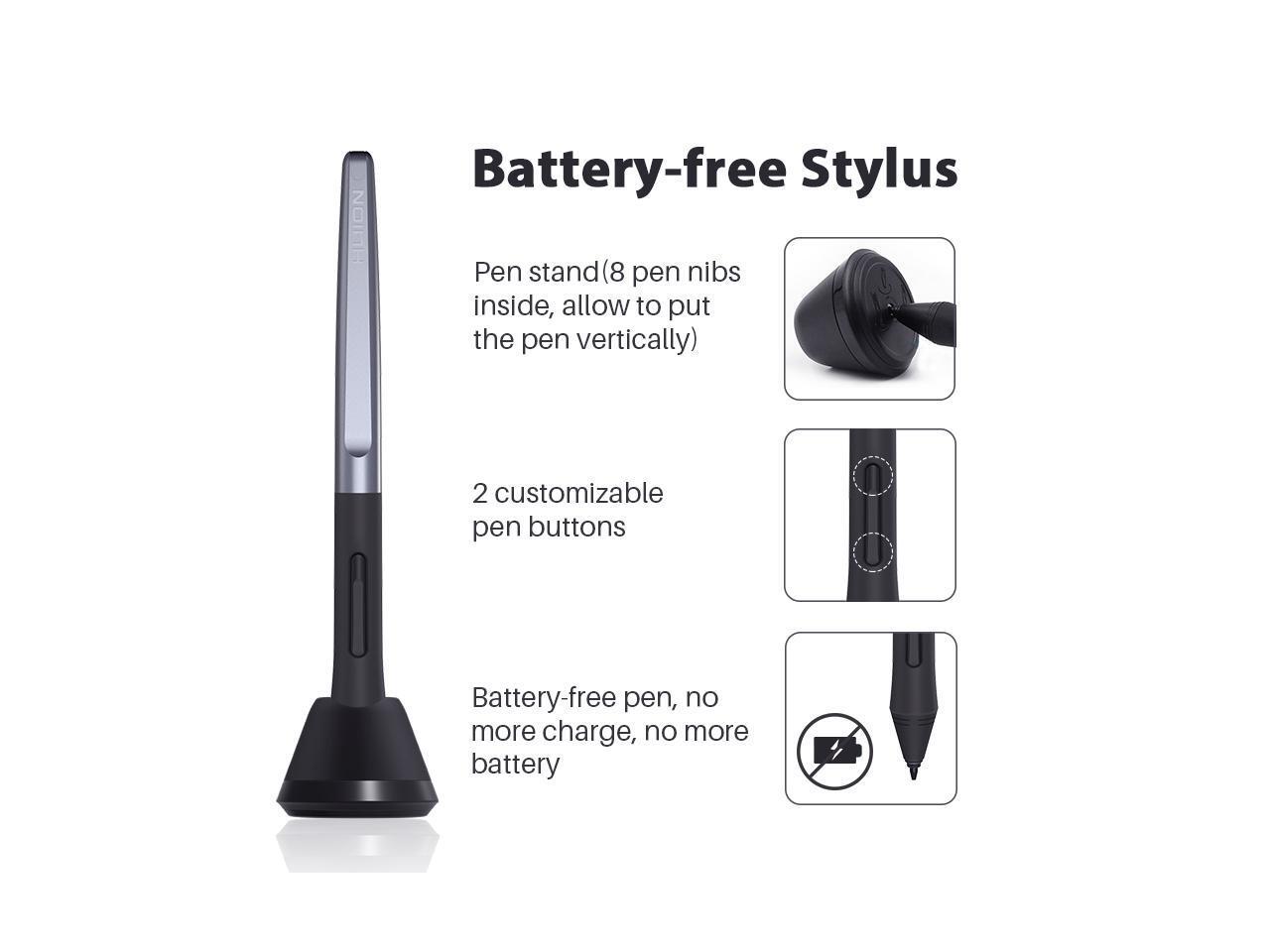 Huion Inspiroy H640P 6.3 x 3.9inch Graphics Drawing Pen Tablet Android ...