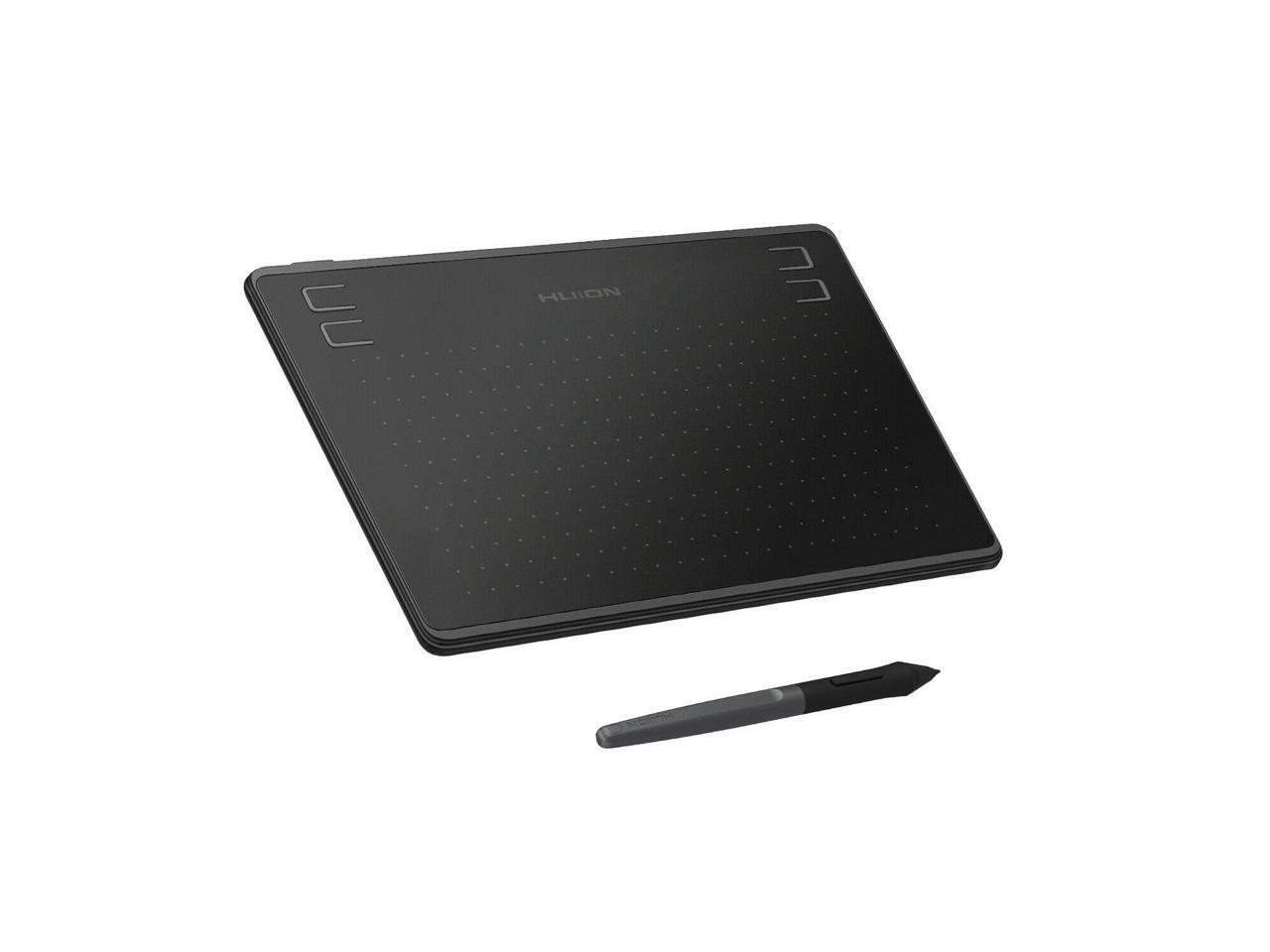 Huion HS64 Digital Graphics Tablets OSU! Drawing Tablet with 8192 Battery-Free Stylus and 4 ...