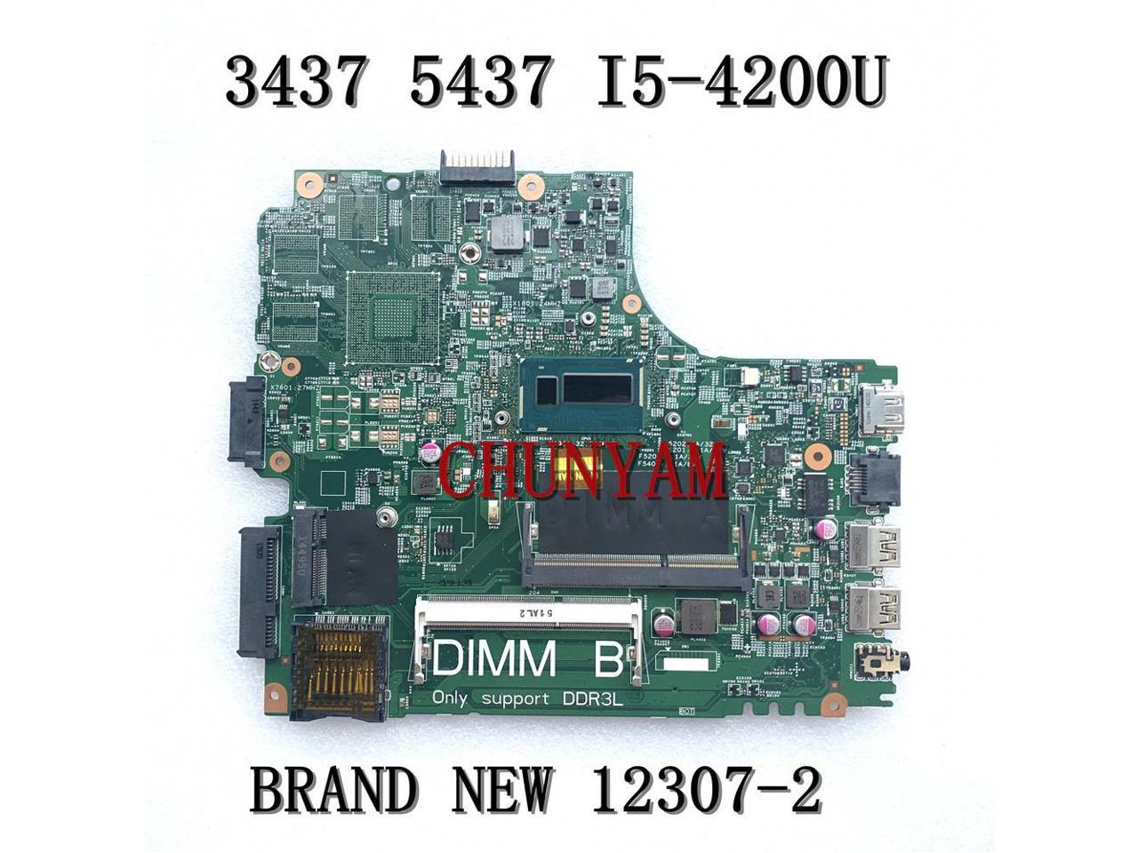 I5-4200U FOR Dell Inspiron 3437 5437 Laptop Motherboard 12307-2 PWB:VKJ89 CN-0YGRK4 YGRK4 ...