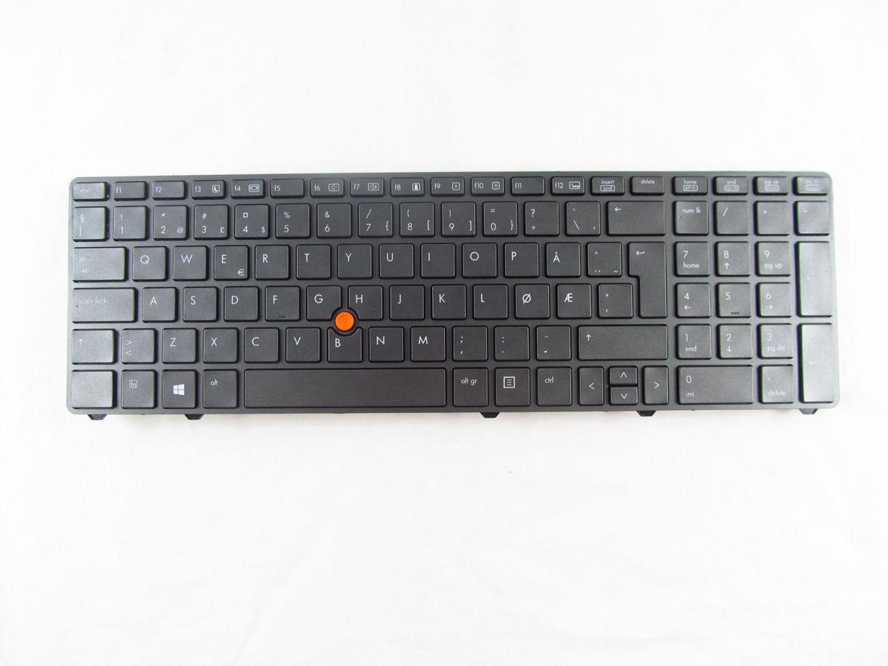 for HP EliteBook 8760w 8770w Keyboard Backlit NOR 701978-001 701455-001 ...