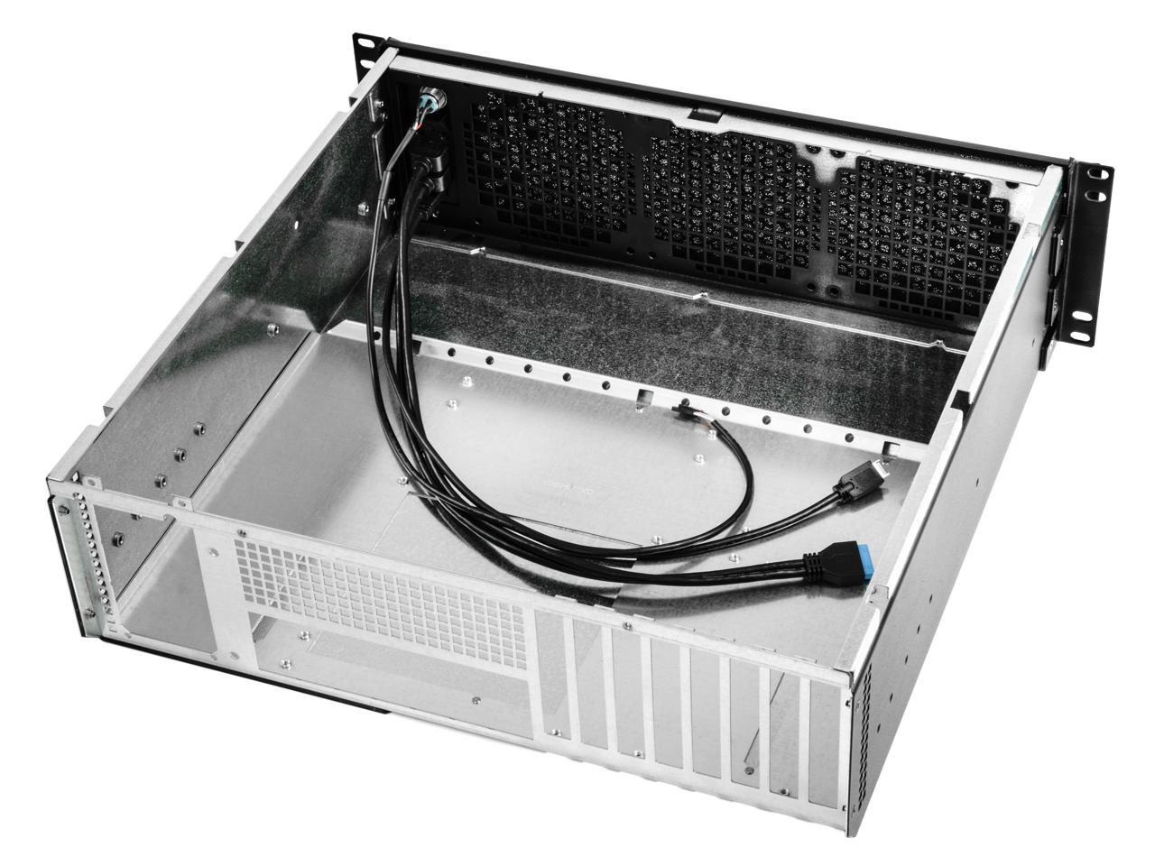 Sliger CX3170a | 3U 17" Deep Rackmount Chassis w/ Short Tray | SFX PSU ...