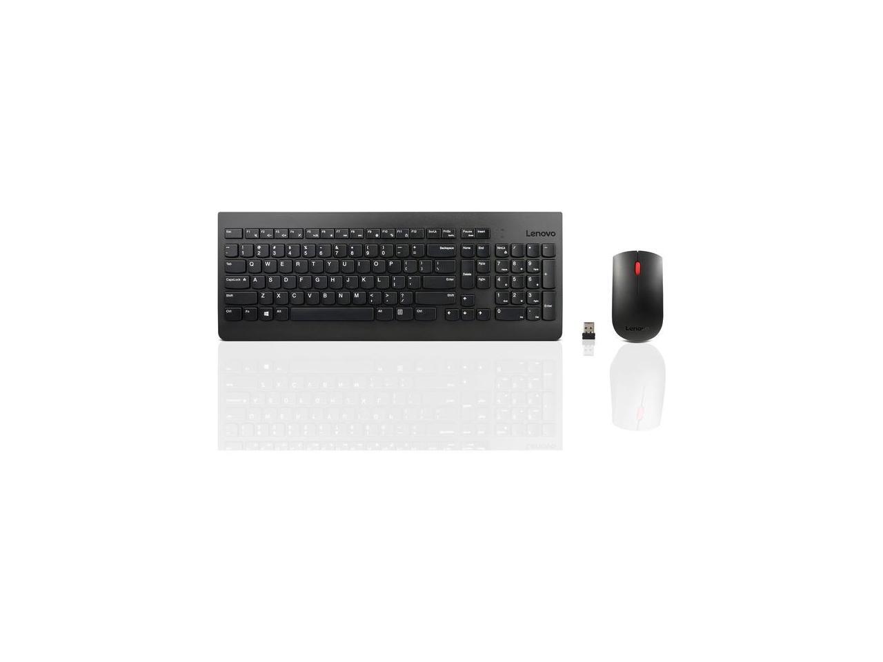 Lenovo Essential Wireless Combo Keyboard & Mouse - Newegg.com