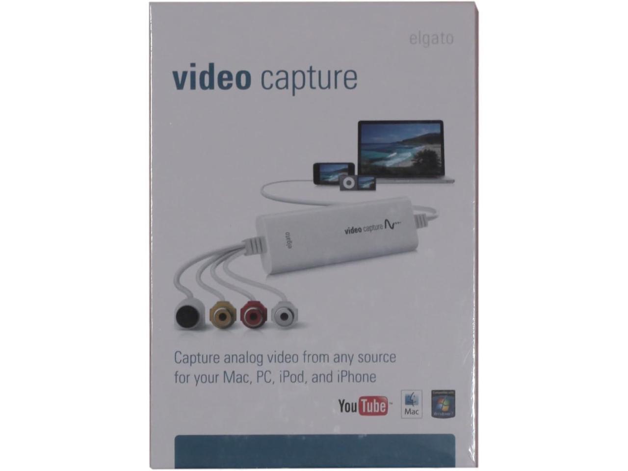 Elgato Video Capture USB 2.0 Capture Card Device, Easy to Use, Convert Analog to Digital, with ...