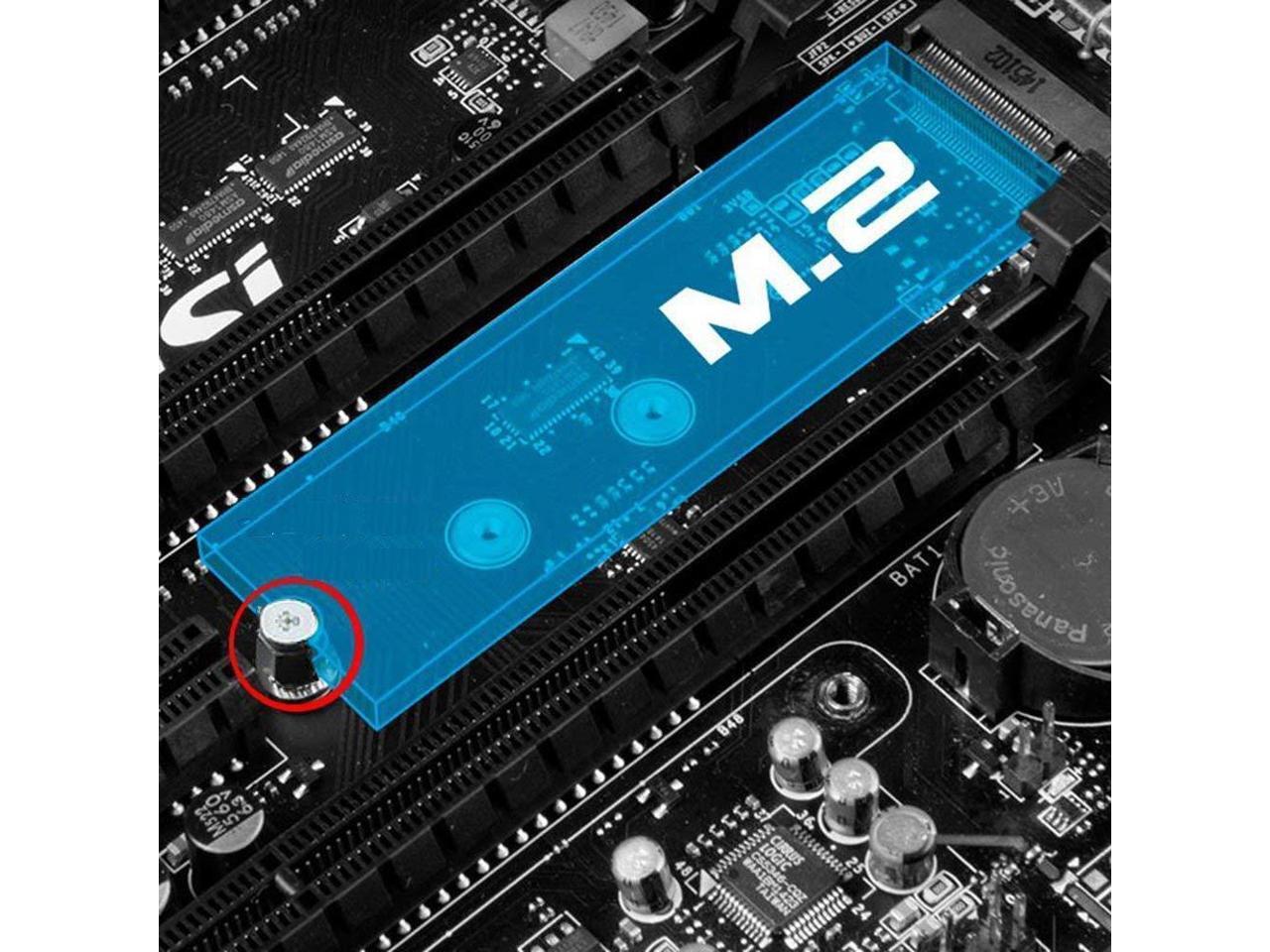 M.2 Screw Kit, NVMe Screw m.2 SSD Desktop/Laptop M.2 Mounting Kit for ...