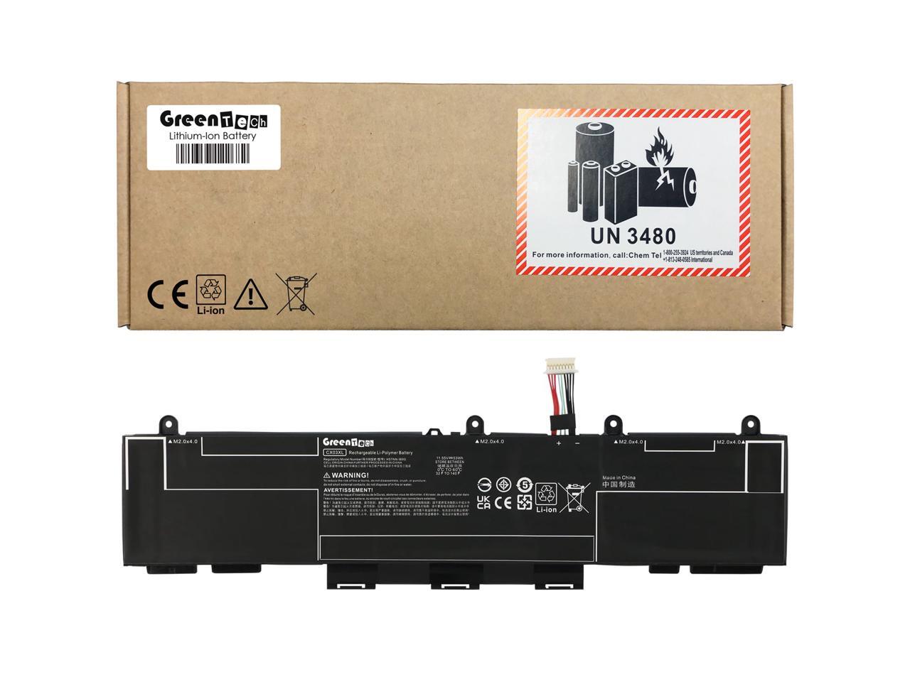 GREENTECH L78551-005 CX03XL BATTERY FOR HP ELITEBOOK 830 G7, ELITEBOOK ...