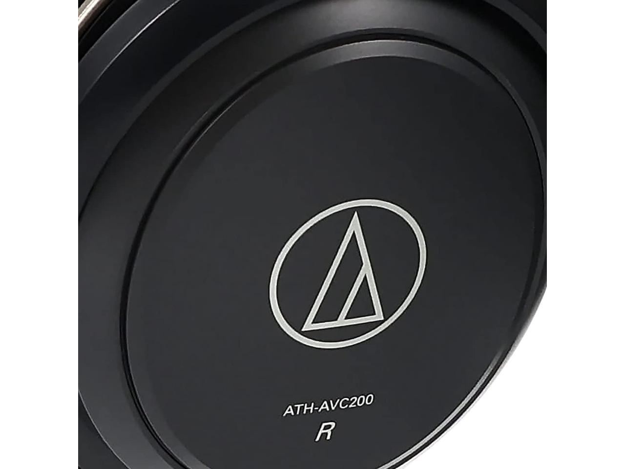 Audio-Technica SonicPro ATH-AVC200 Dynamic Over-Ear Headphones - Newegg.com