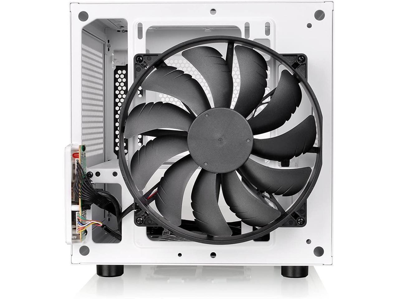 Thermaltake Core V1 Snow Edition Extreme Mini ITX Cube Chassis ...