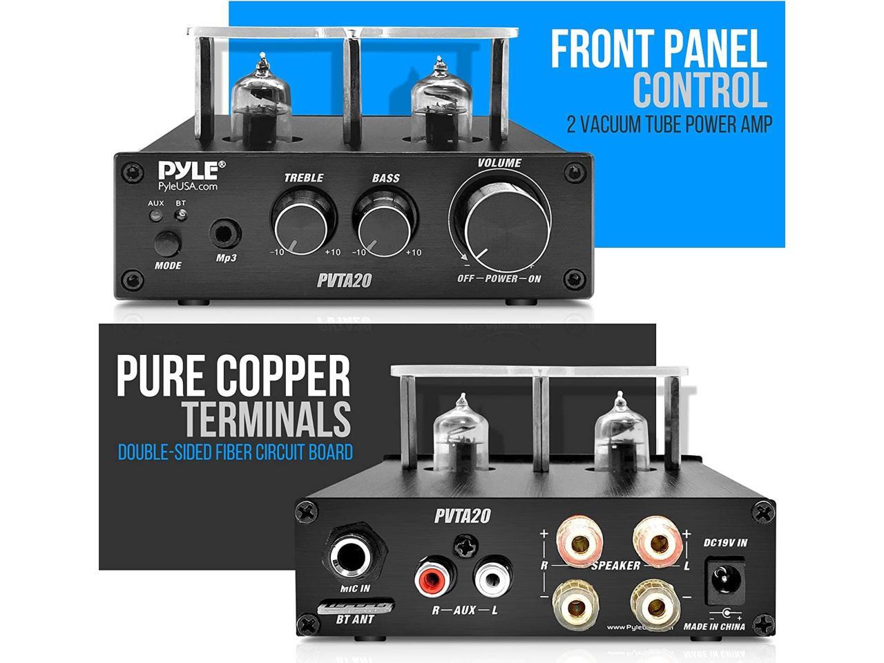 Bluetooth Tube Amplifier Stereo Receiver - 600W Home Audio Desktop ...