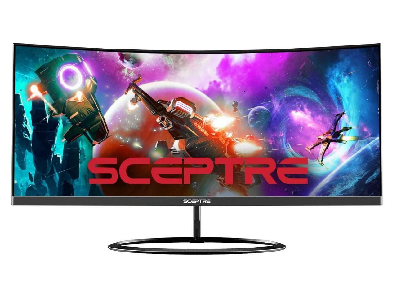 Sceptre Curved 30" 21:9 Gaming LED Monitor 2560x1080p UltraWide Ultra ...