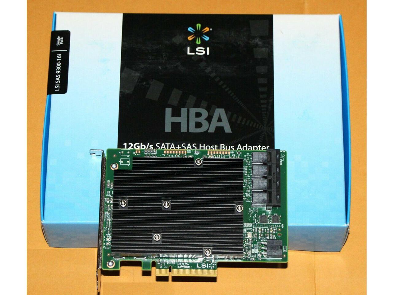 LSI SAS9300-16i 16-Port 12Gb/s SAS/SATA HBA 3.0 PCI-Express x8 Controller Card - Newegg.com