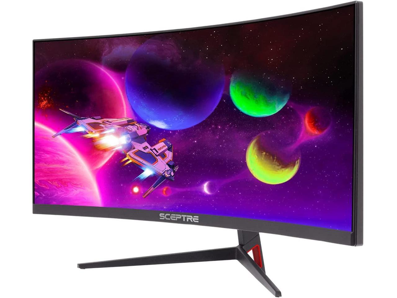 Sceptre 30-inch Curved Gaming Monitor 21:9 2560x1080 Ultra Wide Ultra ...