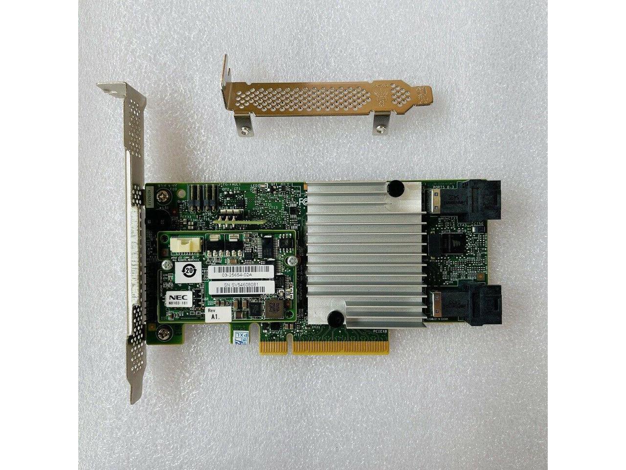 LSI S3108 9362-8i 1GB PCI-E 3.0 CVM02+Battery 12Gb/s RAID Controller ...