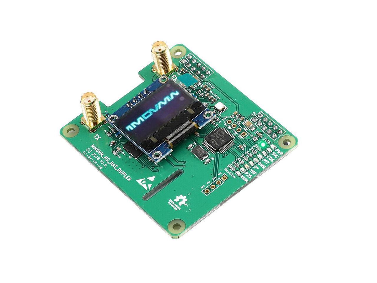 Duplex MMDVM ADF7021 Hotspot Support D-Star DMR P25 YSF Pi+ OLED Rev 1. ...
