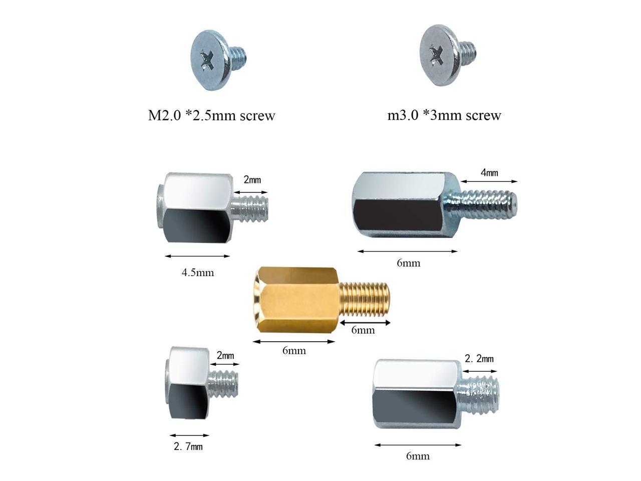 PCIe NVMe M 2 SSD Mounting Screws Kit For PS5 Asus Gigabyte ASRock Msi PCIe NVMe M 2 SSD Mounting Screws Kit For PS5 Asus Gigabyte ASRock Msi