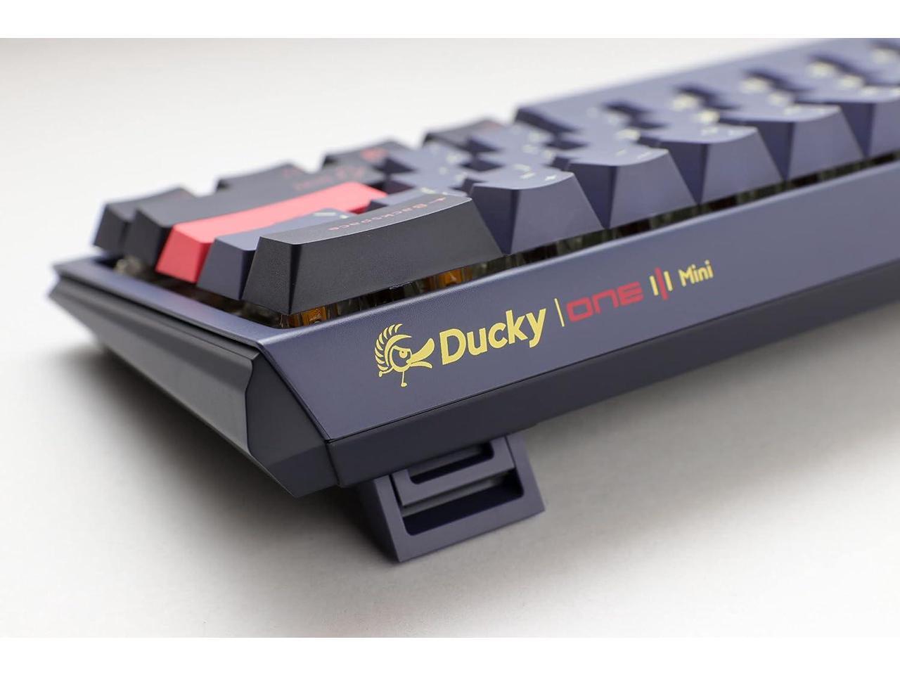 Ducky One 3 Mini Cosmic Blue 60% Hotswap RGB Double Shot PBT Quack ...