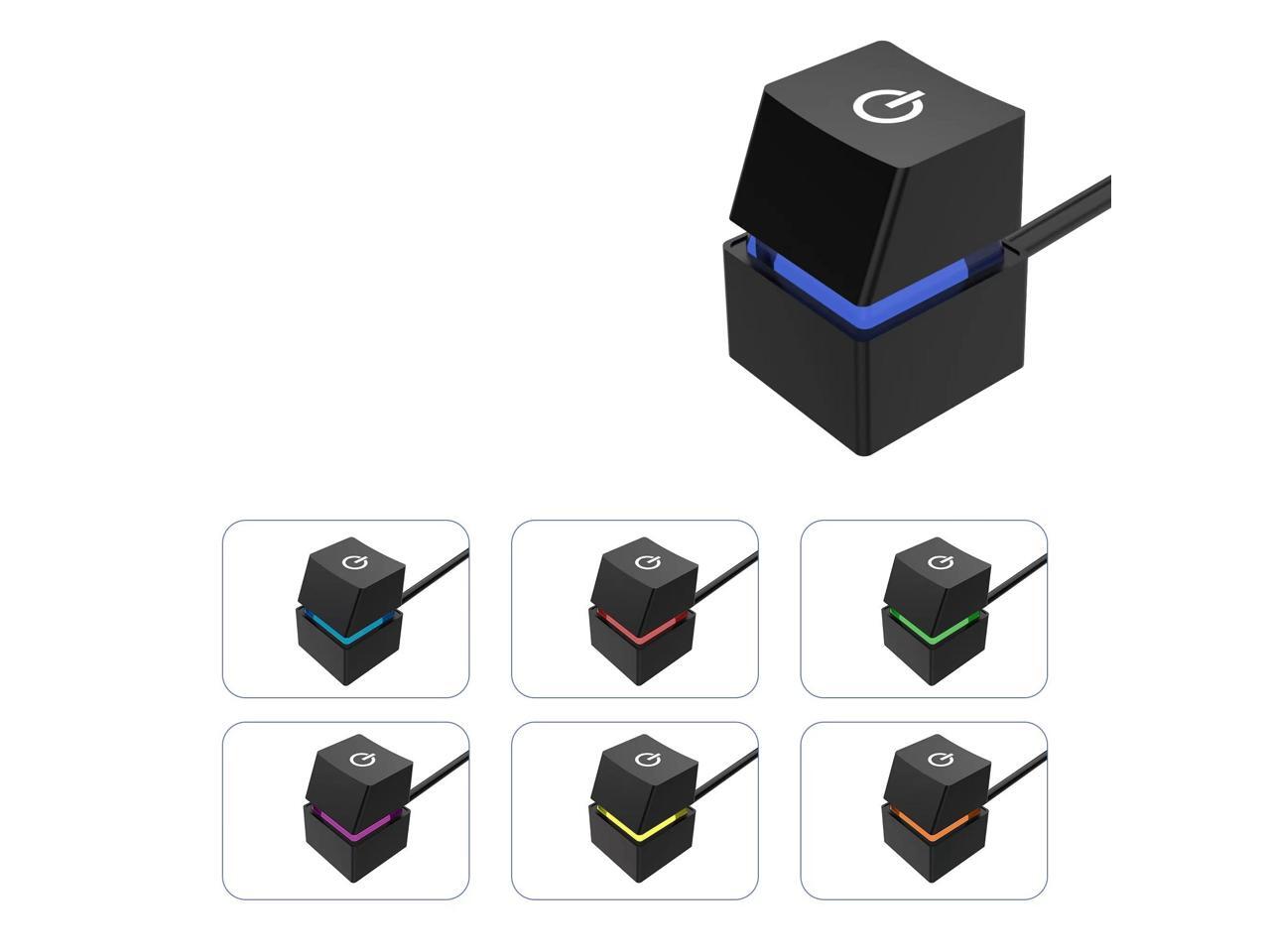 Desktop Computer Power Switch Power Supply Control Adapter Cable , 7 ...