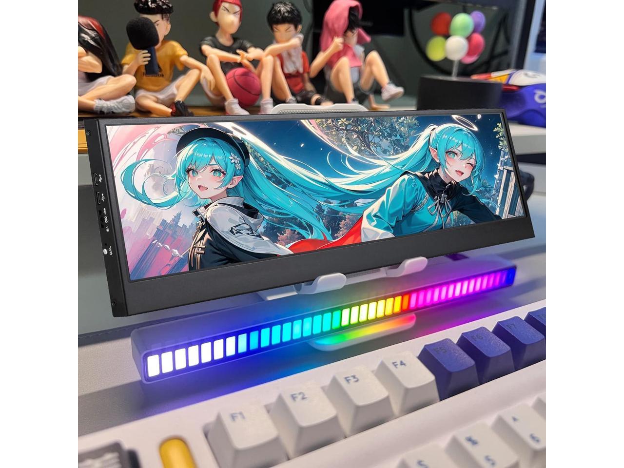 14'' 4K UHD IPS 3840x1100 Stretched Bar Touch Screen Display Monitor ...