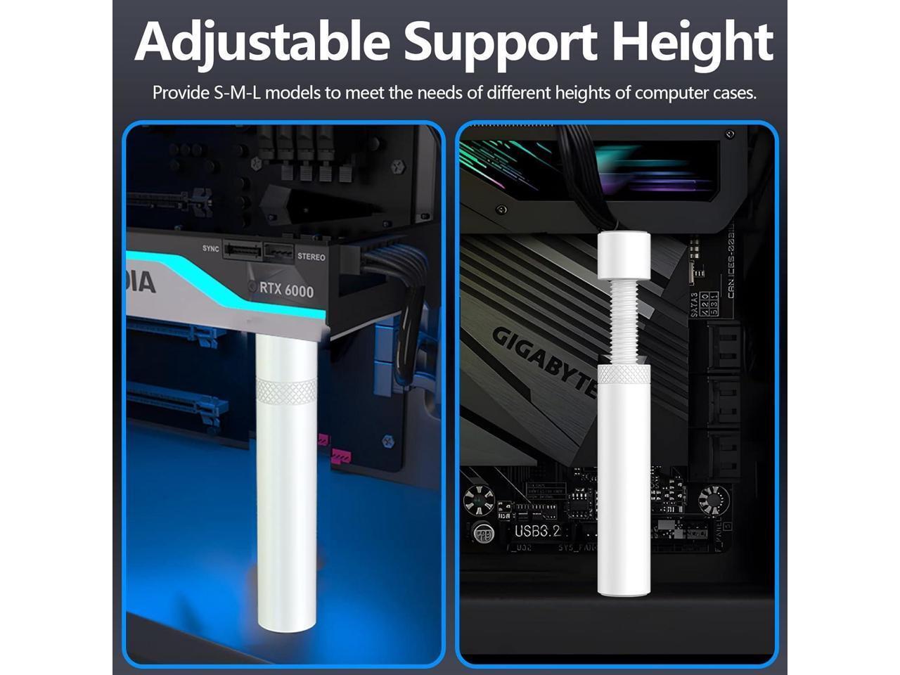 Graphics Card GPU Support Bracket, Adjustable Height GPU Sag Stand ...