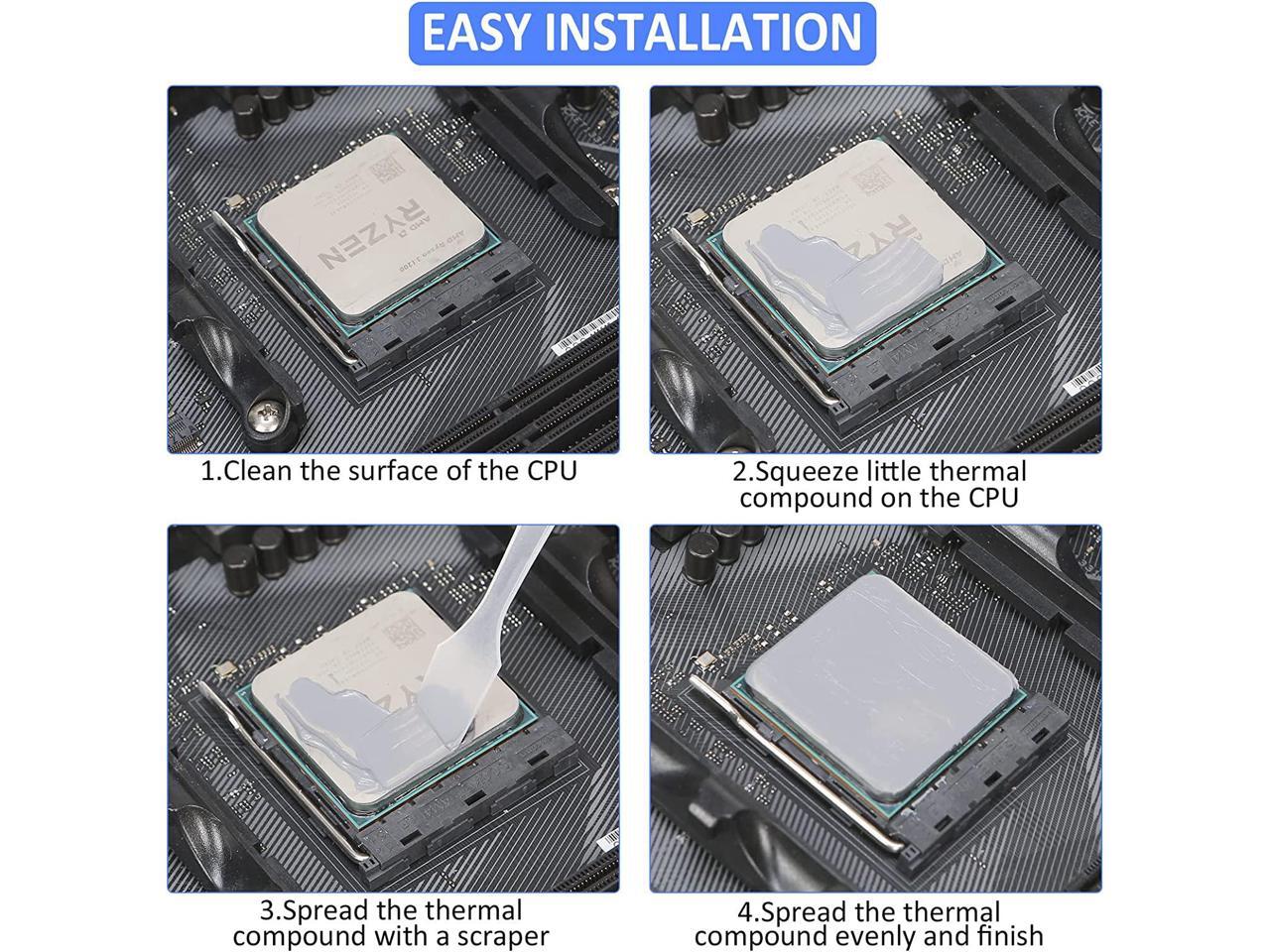 PANO-MOUNTS 12.5W/m·K 5g Thermal Paste, High Performance Thermal ...