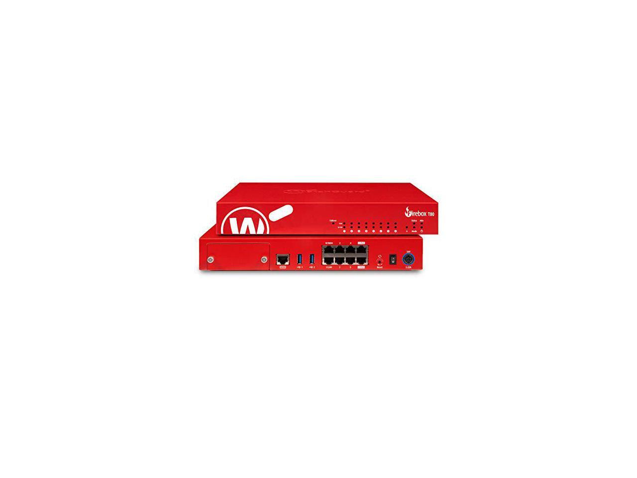 WatchGuard Firebox T80 with 3-yr Standard Support US WGT80003US ...