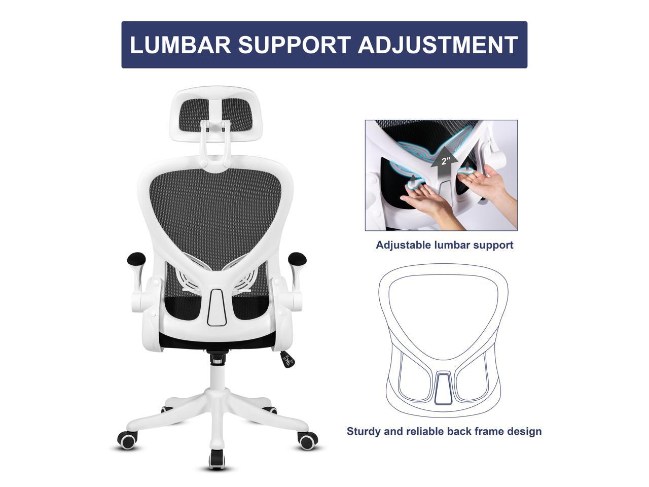 Misolant Office Chair, Ergonomic Desk Chair, Mesh Chair, Office Desk ...