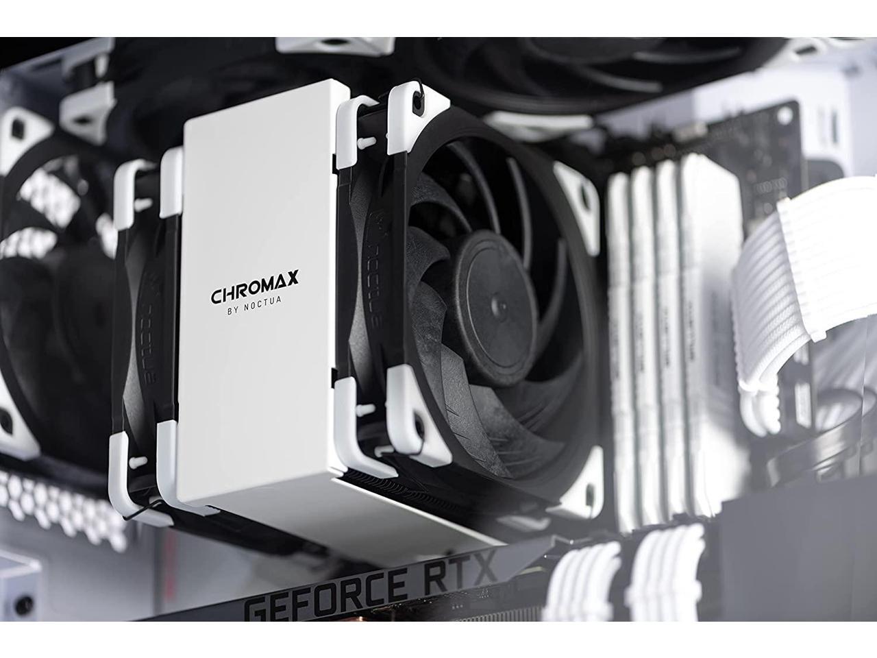 Noctua NF-A12x25 PWM chromax.black.swap, Premium Quiet Fan, 4-Pin ...