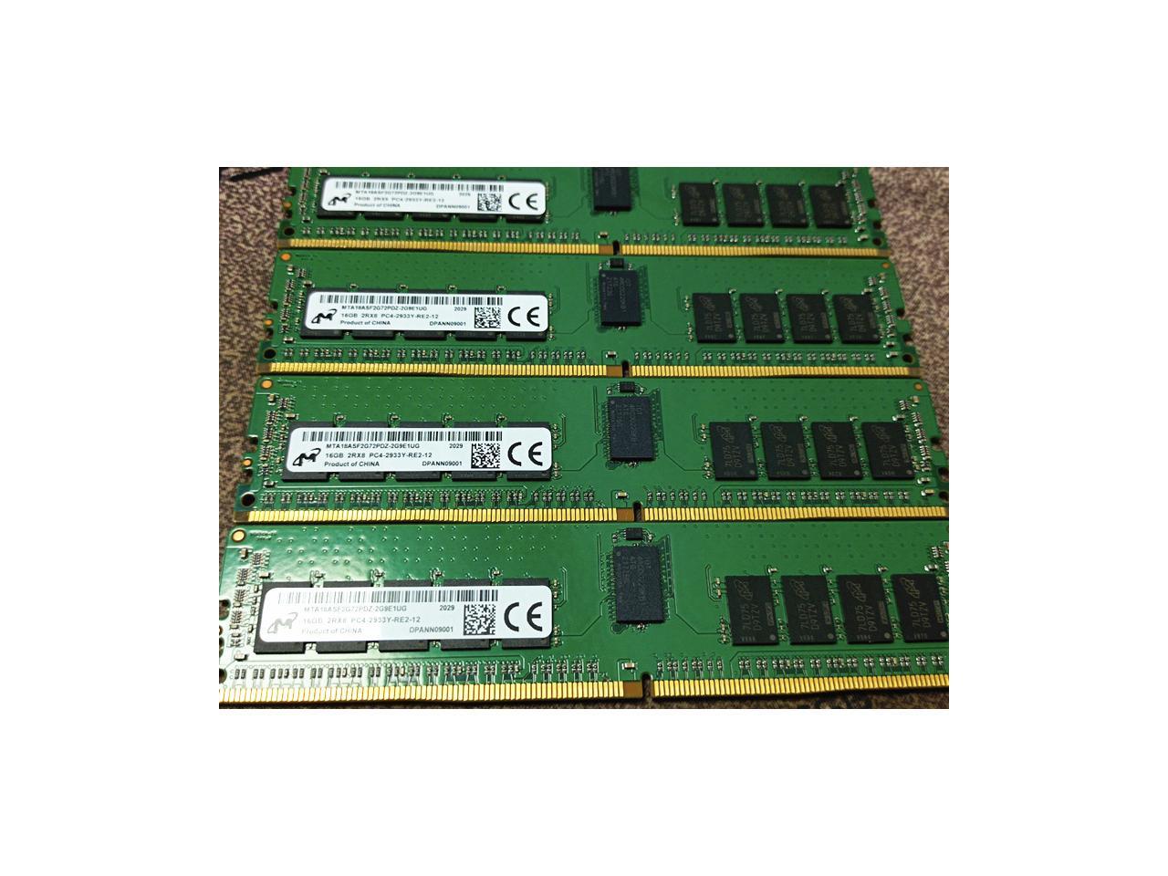 Micron MTA18ASF2G72PDZ-2G9E1 16GB DDR4-2933 ECC RDIMM - Newegg.com