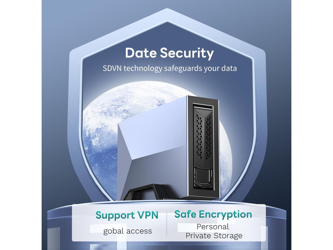 Yottamaster NAS 20TB Network Attached Storage Personal Cloud Storage 2. ...