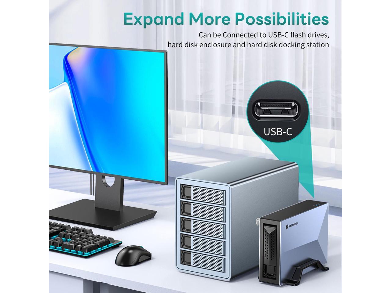 Yottamaster NAS 20TB Network Attached Storage Personal Cloud Storage 2. ...