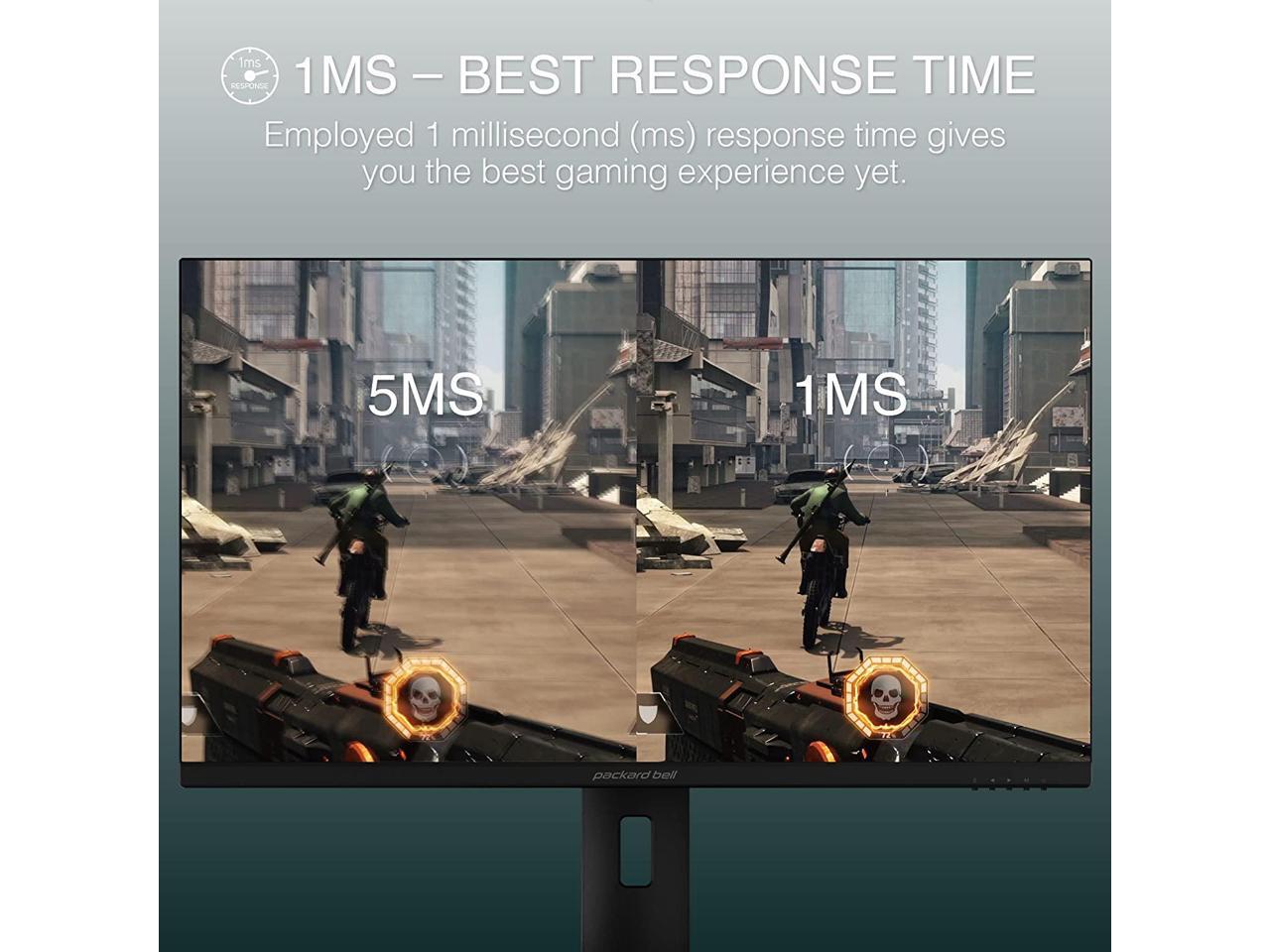 Packard Bell 28 Inch Gaming Monitor, 3840 x 2160p, 4K Gaming Monitor ...