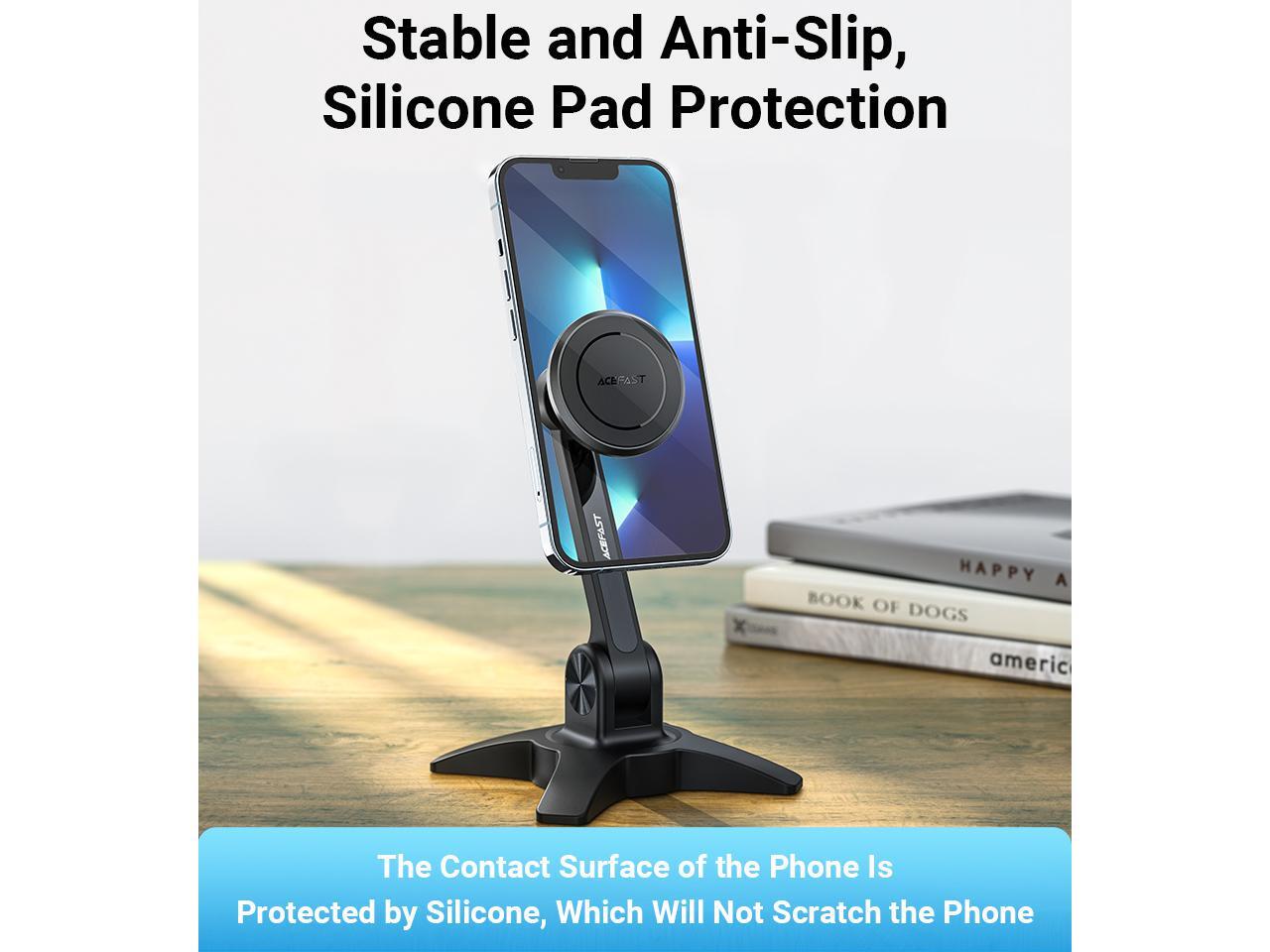 Magnetic Cell Phone Stand for Desk, ACEFAST Desktop Phone Holder, 360 ...