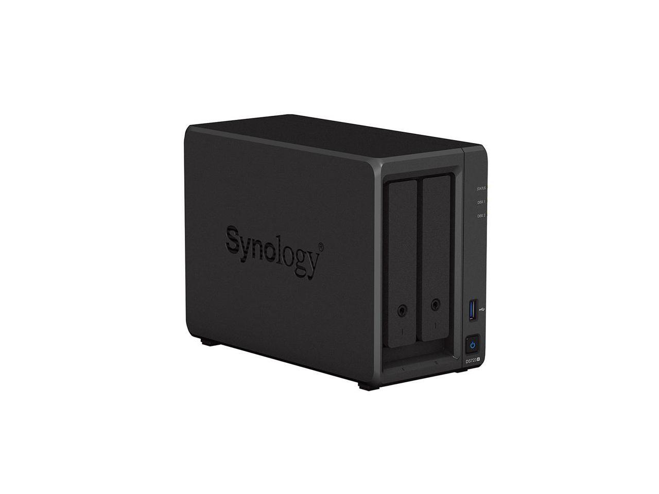 Synology DiskStation DS723+ (2Bay/AMD/2GB) NAS Network Storage Server ...