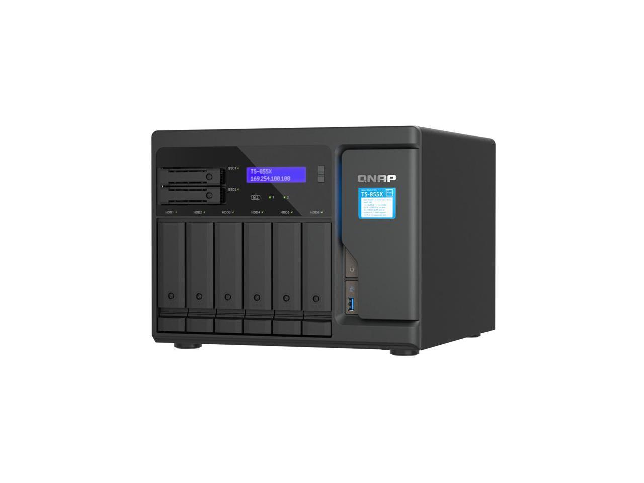 QNAP TS-855X-8G 8G network storage (without hard drive) High ...