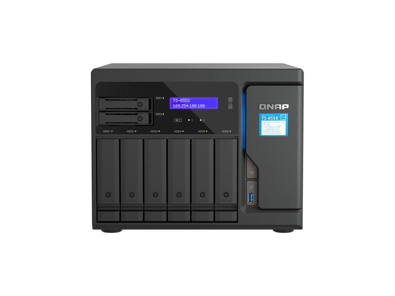 QNAP TS-855X-8G 8G network storage (without hard drive) High ...