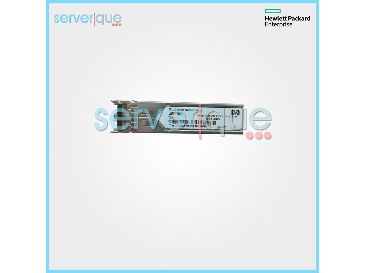 Refurbished: HP JD118B X120 1G SFP LC SX Transceiver - Newegg.com