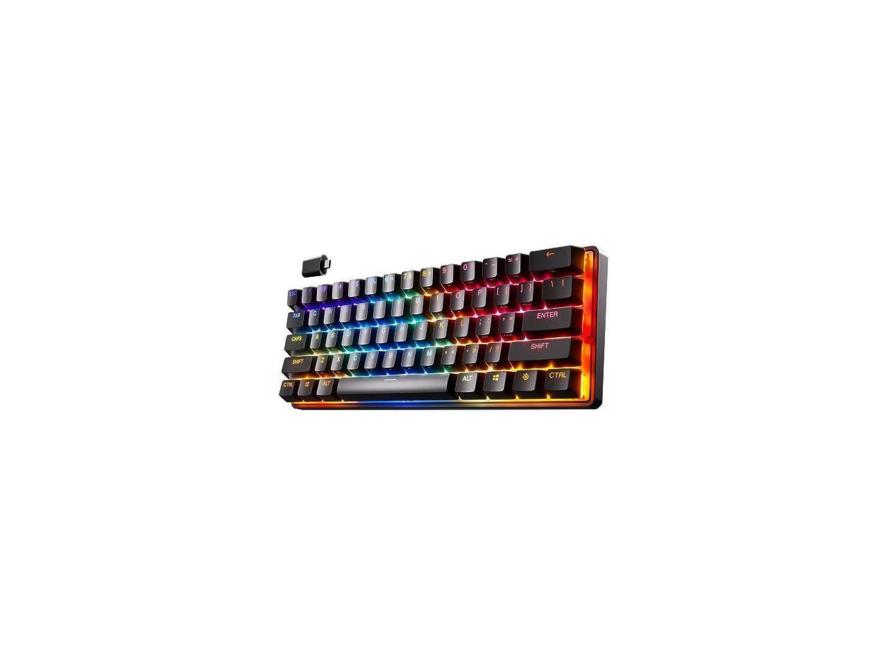 SteelSeries Apex Pro Mini Wireless Mechanical Gaming Keyboard - World's ...