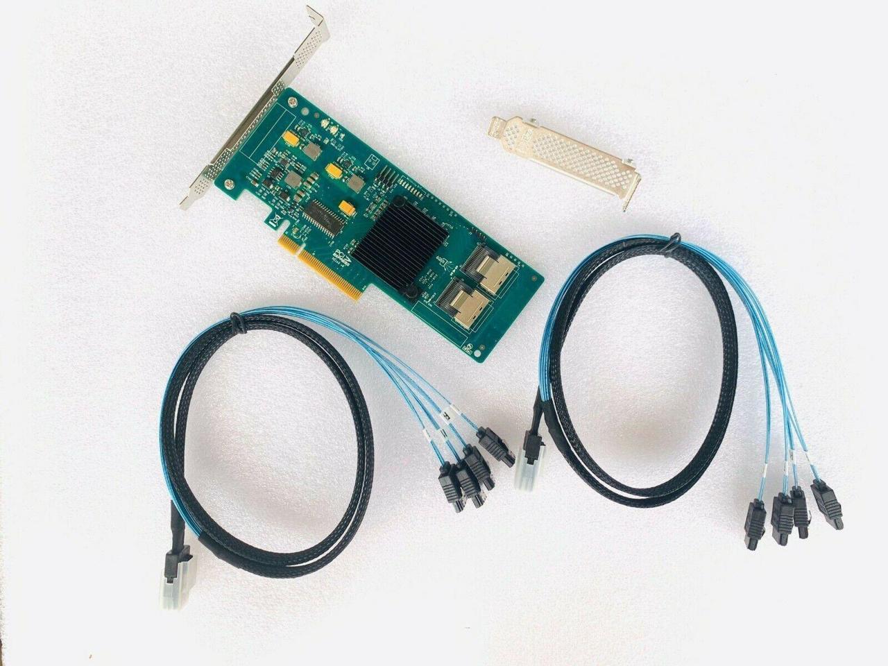 LSI 9201-8i = (9211-8i) 6Gbps SAS HBA FW: P20 IT Mode ZFS FreeNAS ...
