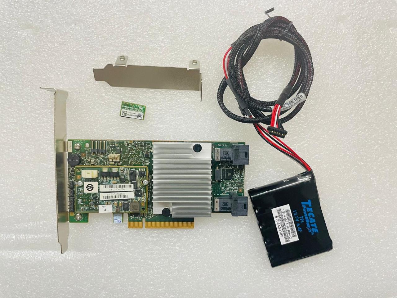 LSI 9362-8i 1GB CVM02+Battery12Gb/s RAID Controller +CVM02 LSI00418 KEY ...