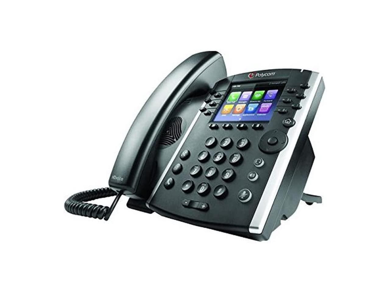 Poly - VVX 411 12-Line VOIP Business Phone (Polycom) - Desk Phone with ...