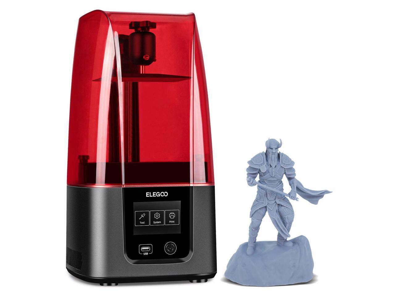 ELEGOO Resin 3D Printer, Mars 3 MSLA 3D Printer with 6.66 inches Ultra ...